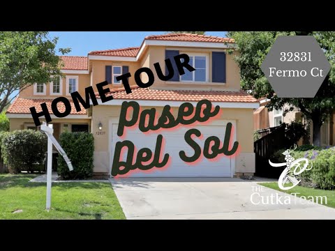 PASEO DEL SOL. Tour with me this Charming South Temecula Home. Temecula Real Estate Tour