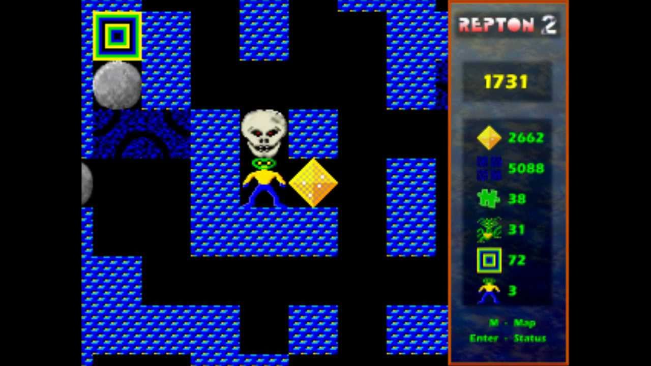 Repton 2 - Message Walkthrough - Part 2