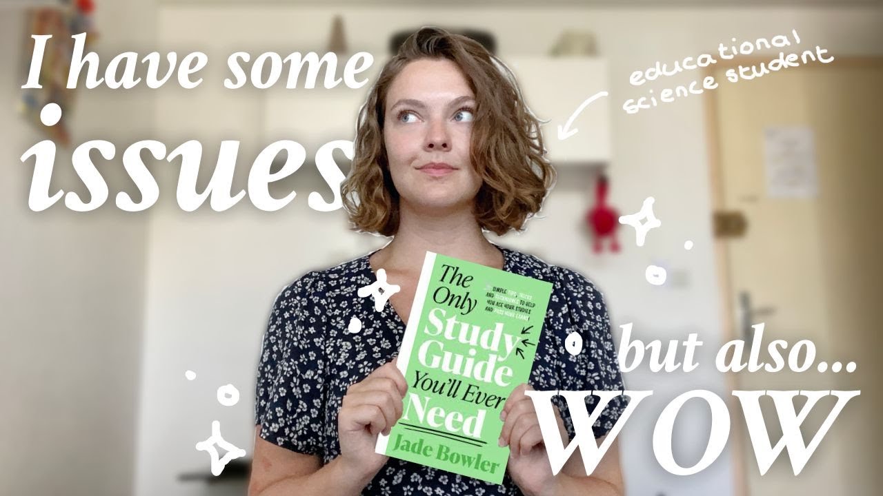 EdSci student reviews The Only Study Guide You'll Ever Need by Unjaded Jade a.k.a. Jade Bowler
