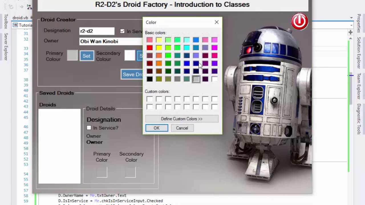 Visual Basic Tutorial 15 - Introduction to Classes
