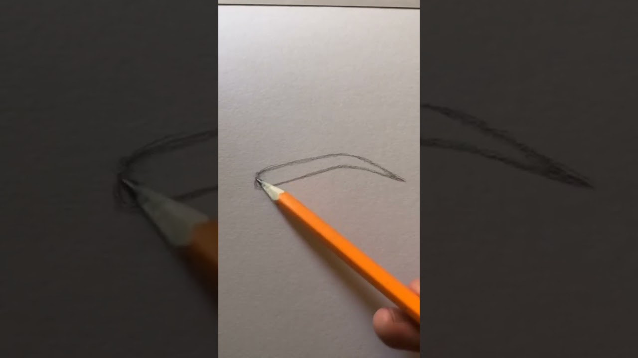 how to draw eyebrow ❤
