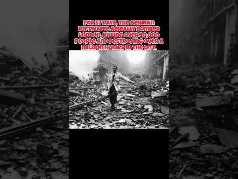 What Happened Today In History? #todayinhistory #onthisday #german #blitz #london