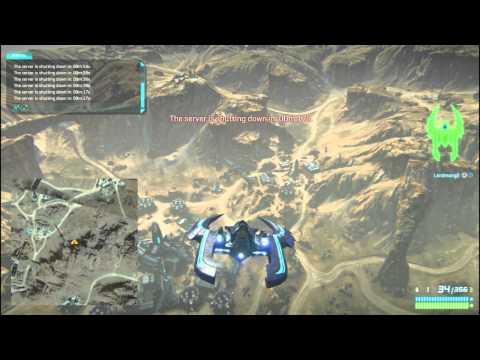 PS2 Trying To Shoot Down Enemy Aircraft Before Server Shuts Down