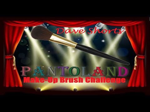 Dave Short's PANTOMIME DAME Make-Up Brush Challenge