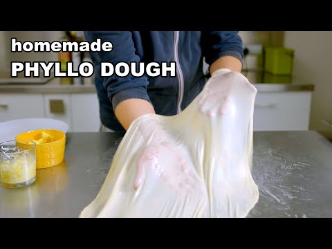 Homemade Phyllo dough and pastries