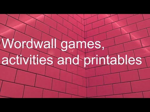 Wordwall games / quizzes / printables