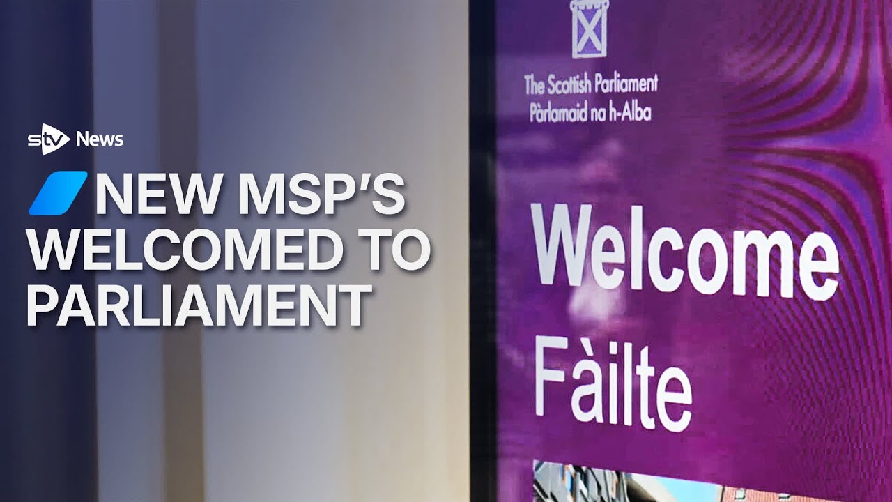 Holyrood welcomes new MSP's