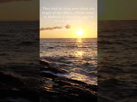 Bible | Revelation 9:11 | They had as king over them the...