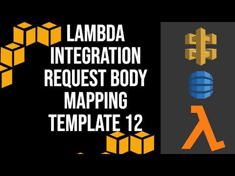 Learn Lambda Integration Request Body Mapping Template 12 - Mind Luster