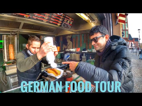 German Street Food Tour in Frankfurt, Germany | Original Frankfurter sausage|Indianfoodie