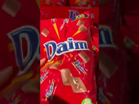 DAIM CHOCOLATES ||ORIGINAL SWEDISH CHOCOLATES #asmr #viral #shorts #shortsvideo #shortsyoutube #daim