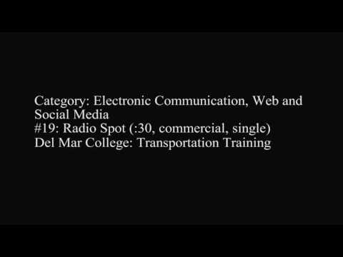 Del Mar College: Transportation Training (radio)