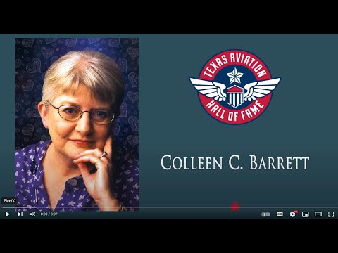 Colleen C. Barrett Class of 2024 - Texas Aviation Hall of Fame