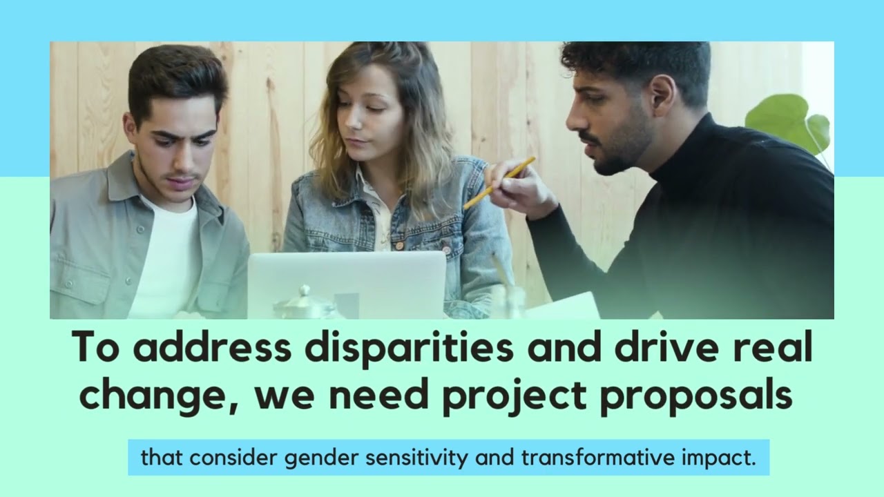 Helpful tips for Crafting Gender-Sensitive Project Proposals