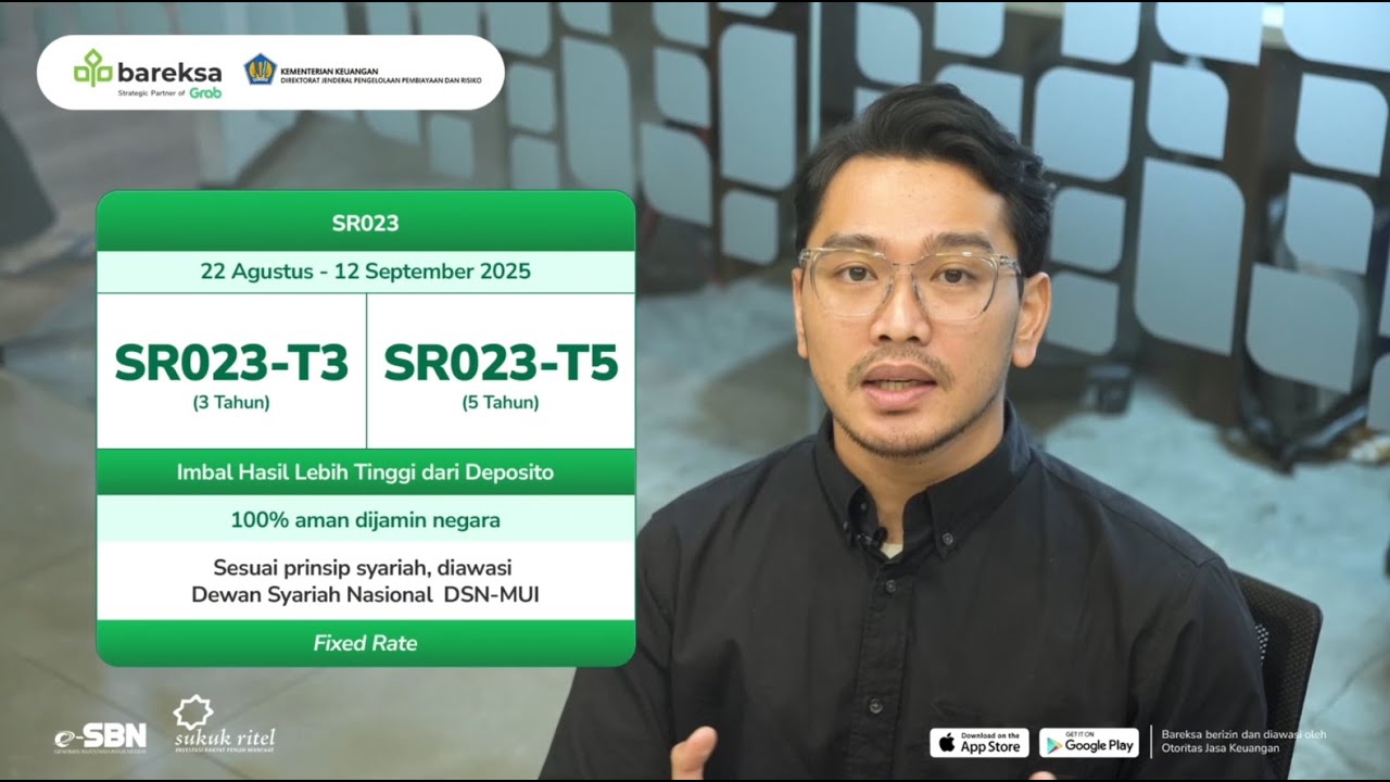 SR023 Beri Imbal Hasil Pasti 5,8-5,95% Meski Kondisi Pasar Tak Menentu