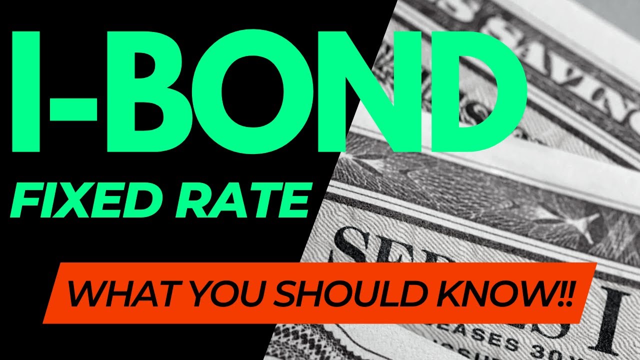The I-Bond Fixed Rate 2023 -  Do NOT MISTAKE The Fixed Rate For A Minimum Guarantee!!