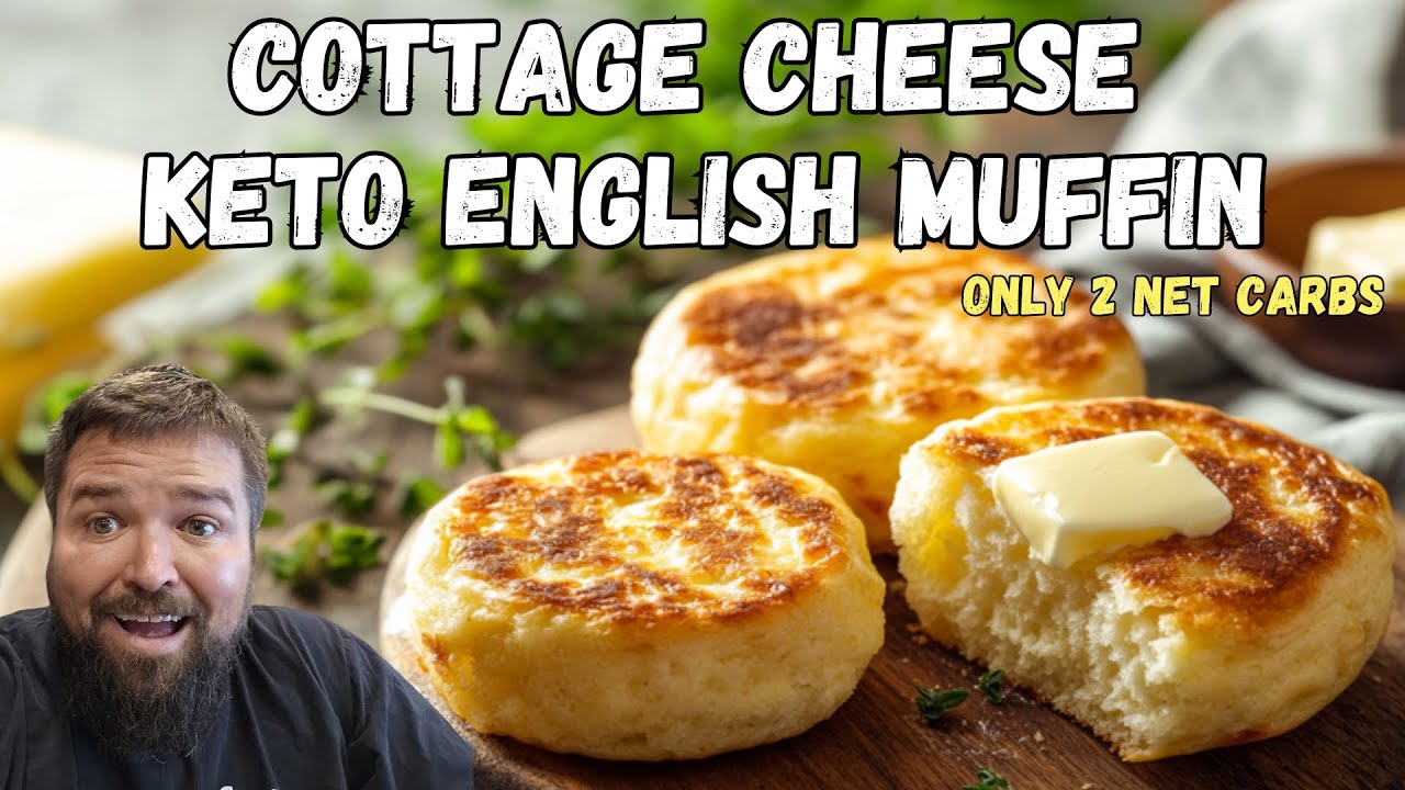 Keto Cottage Cheese English Muffins Elevated with a Twist!