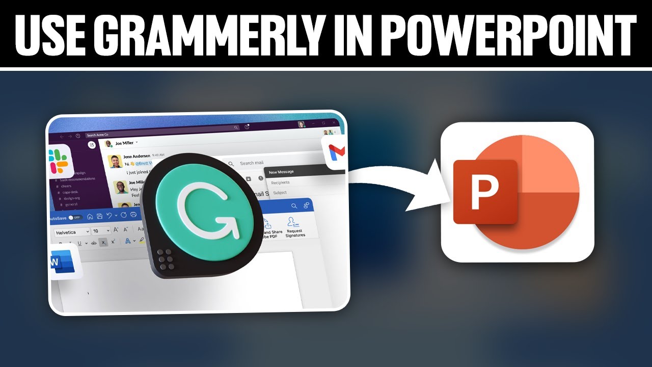 How To Use Grammarly in PowerPoint ! (Full Tutorial)
