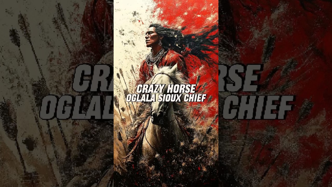 Crazy Horse, Oglala Sioux Chief #nativeamerican #native #shorts