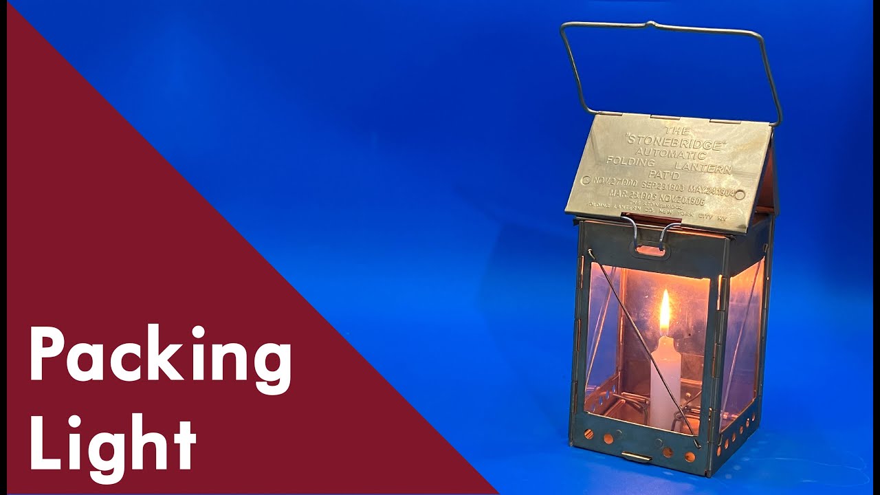 Stonebridge 'Automatic' Lantern: 1900s 'Tacticool' Camping Gear