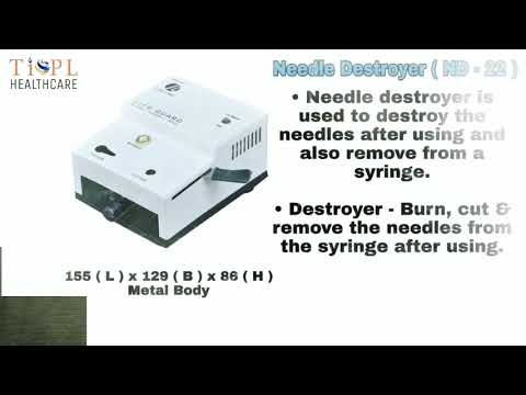 Needle Cutters and Destroyers - Syringe Needle Destroyers Latest Price ...