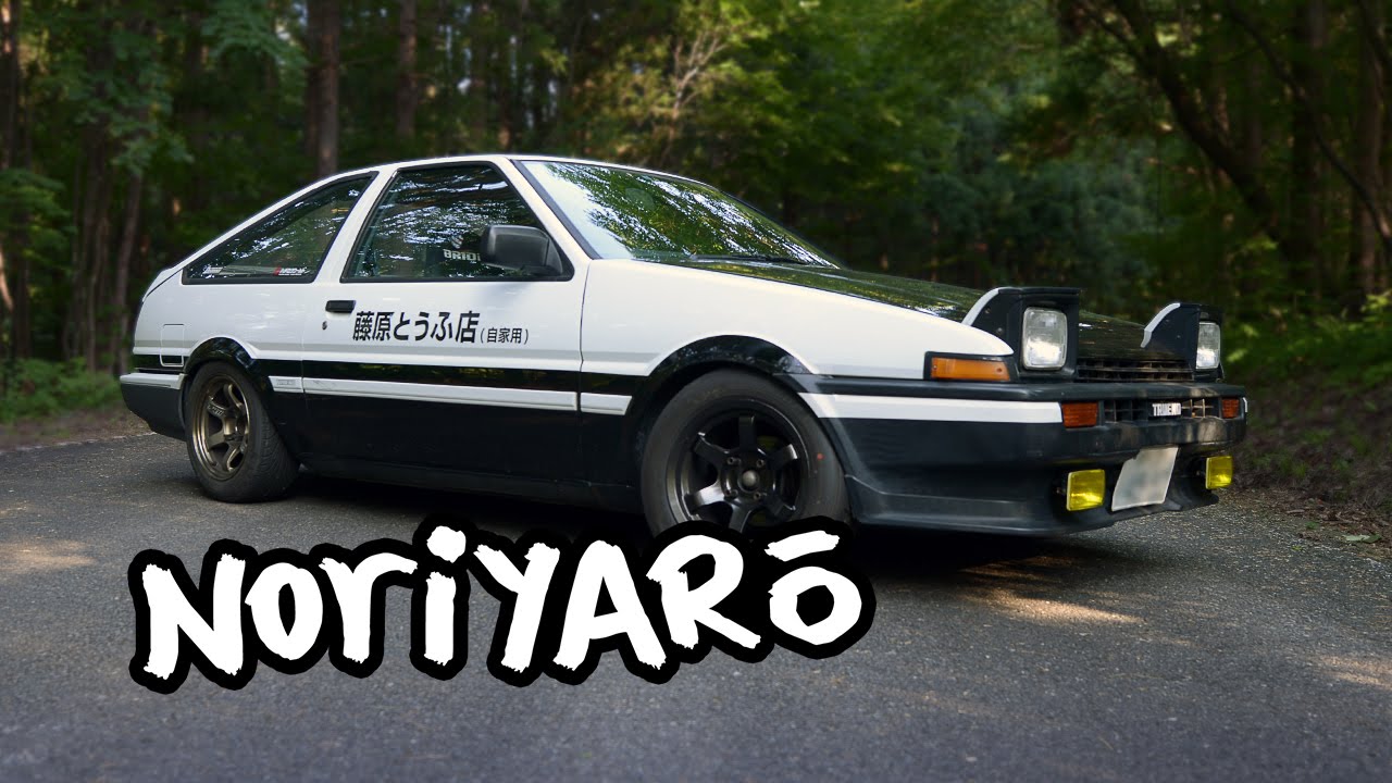 Initial D Toyota AE86 Replica Drifting at Gunsai Touge in Japan Gets ...