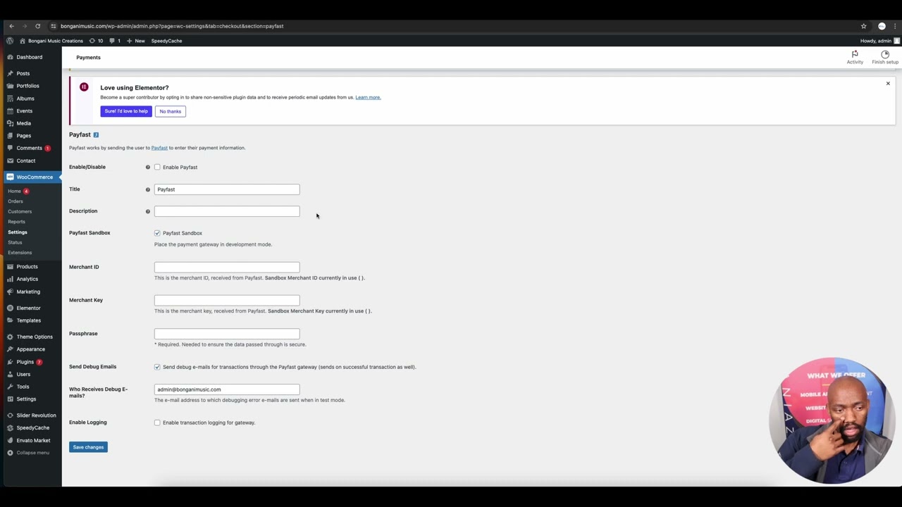 Intergrating a Pay Fast plugin on wordpress | Easy Step-by-Step Guide