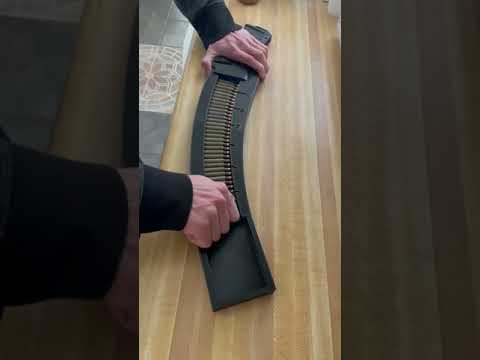 Latching AR-15 5.56/.223 mag speed loader W/ Magpul D60 cutouts ...