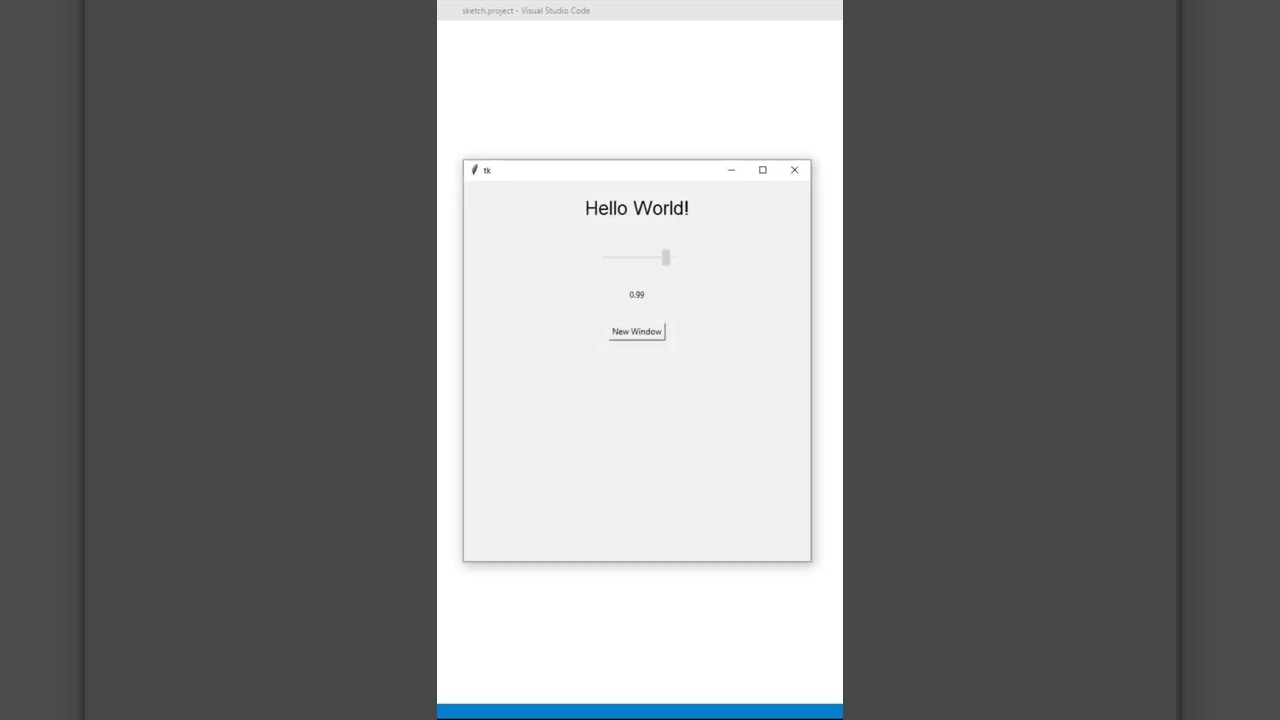 How to change desktop app transparency using Python? #shorts