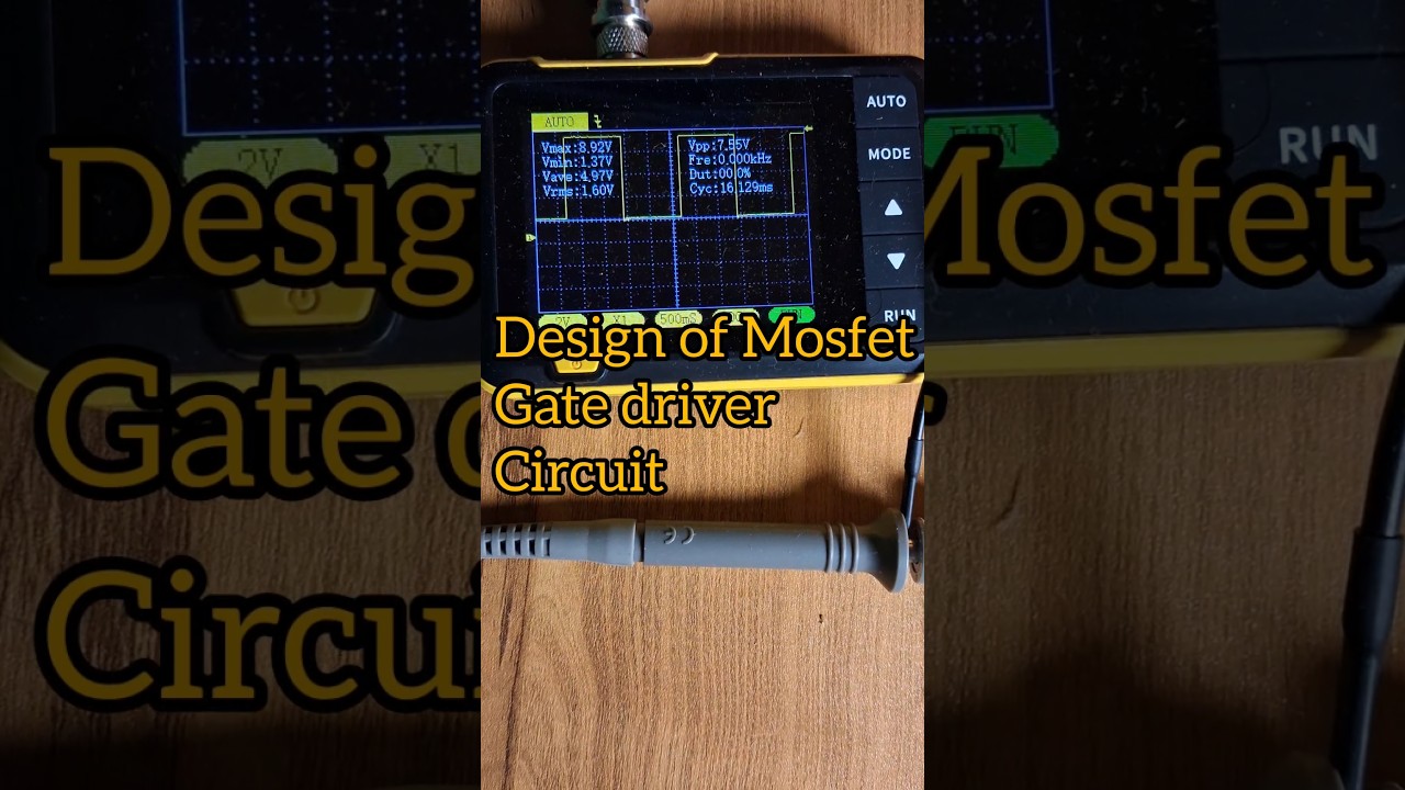 Design of mosfet gate driver circuit#mosfetdriver#diyelectronics#electronics#mosfet#shorts