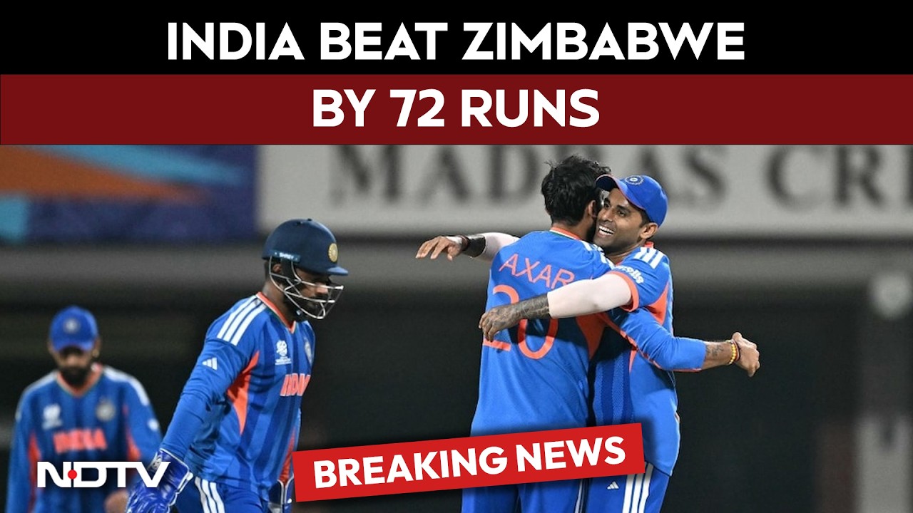 India Vs Zimbabwe | India Thrash Zimbabwe By 72 Runs | India Zimbabwe ...