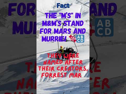 Did You Know? The M’s in M&M’s Stand for Mars and Murrie! 🍫