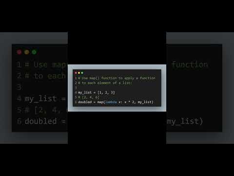 Pythonのmap()関数、例とともに解説 - IT基礎