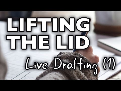 Live Drafting – Matthew Wainwright, Children's Author