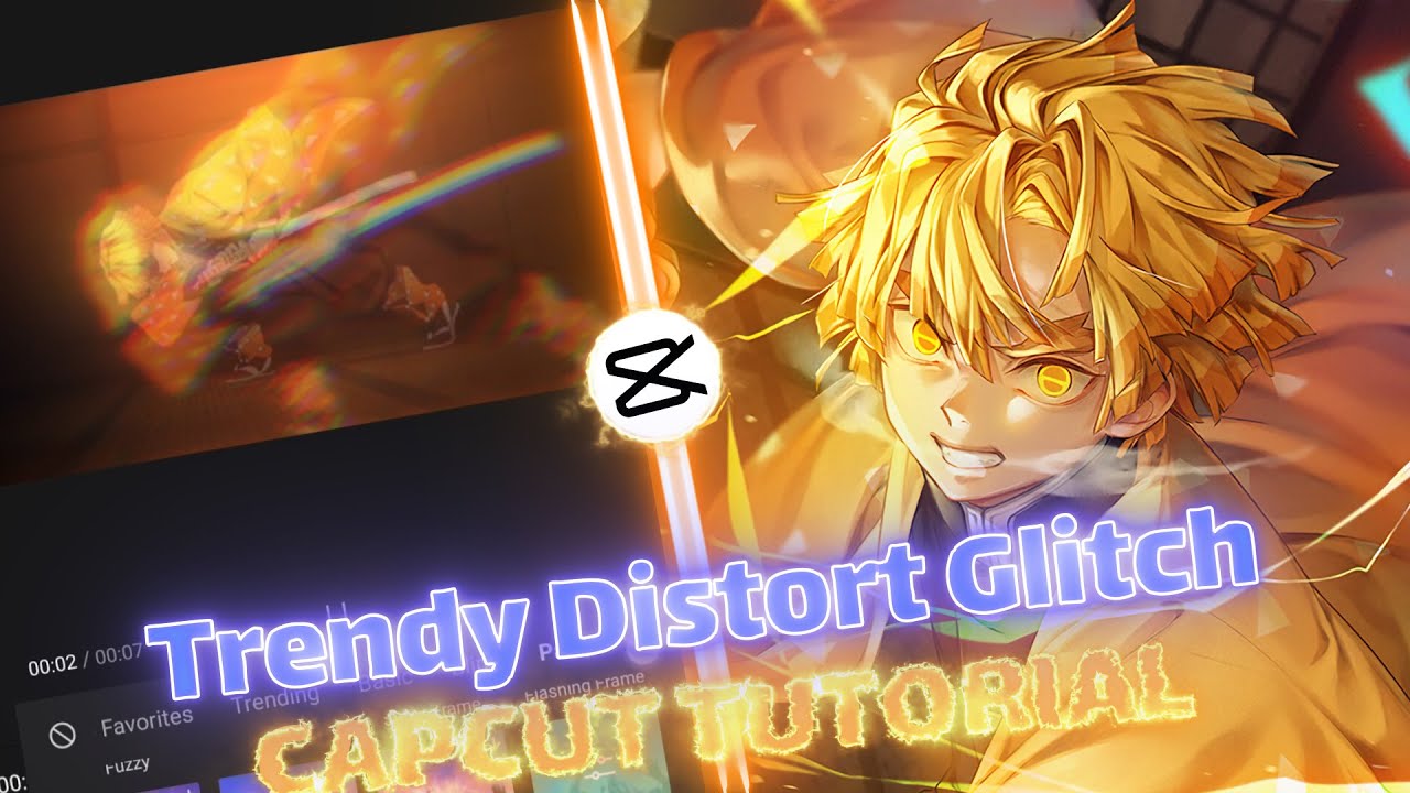 Trendy Distort Glitch + Audio Distortion | CAPCUT AMV TUTORIAL