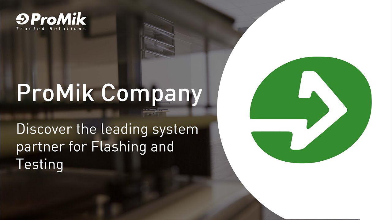 ProMik Company Introduction - Your System Partner for Flashing and Testing