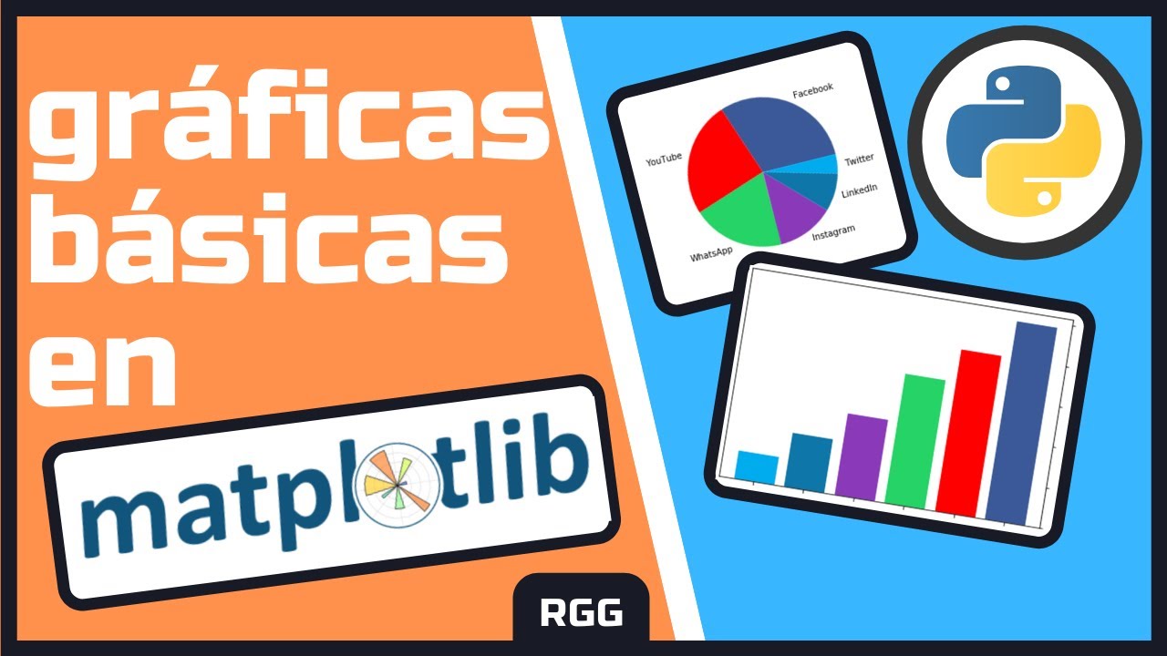 Cómo usar MATPLOTLIB para hacer GRAFICAS 🐍💻 [Curso Python Data Science Español]