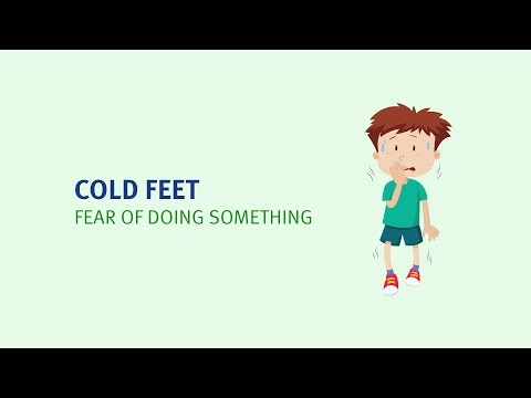 Cold feet meaning | Learn the best English idioms