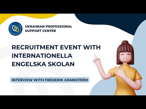 Recruitment event with Internationella Engelska Skolan