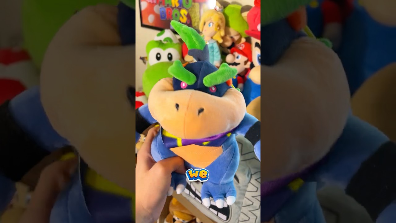 Bowser Jr Plushes Galore | #shorts #mario #nintendo #gaming #nostalgia #fyp #viral #mariomovie #toys
