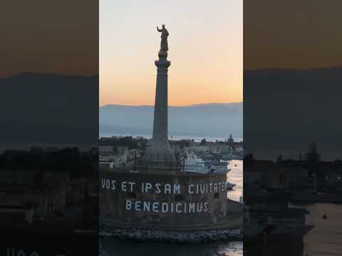 Messina Sicily Harbor Entrance #italy #sicily #messinasicily #messina #shipports #harbor