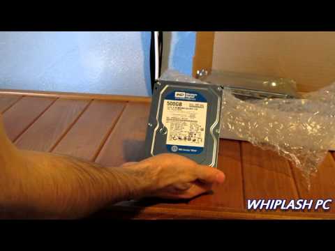 Unboxing : Western Digital Caviar Blue 500gb sata hard drive