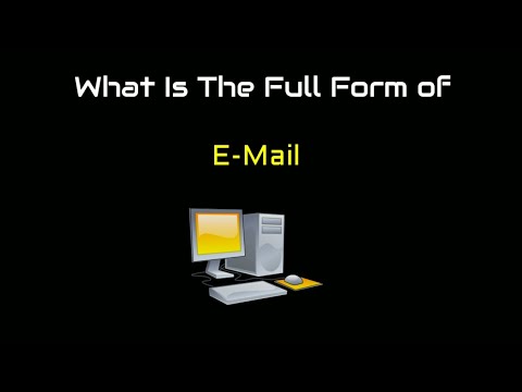 What Is the Full form Of E-Mail?