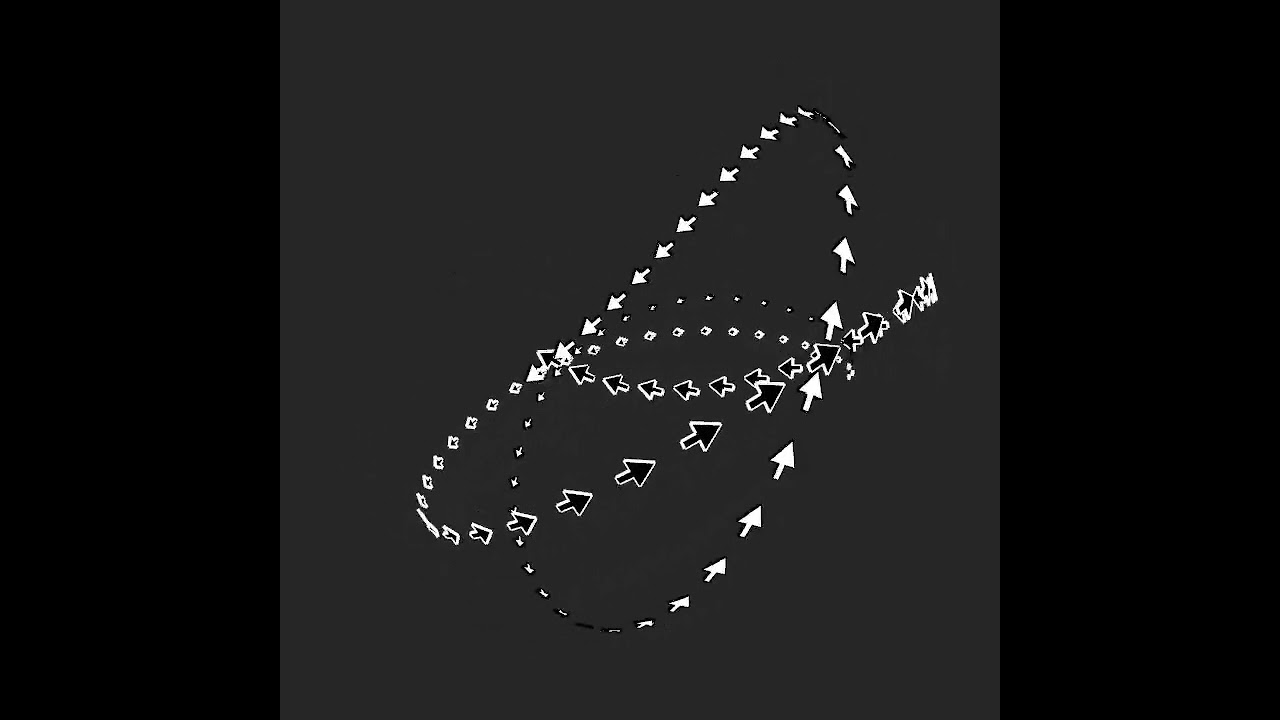 Twin Arrows. #openframeworks #programming #creativecoding