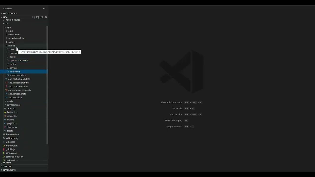Noa - Angular13 Admin Template Code Quality