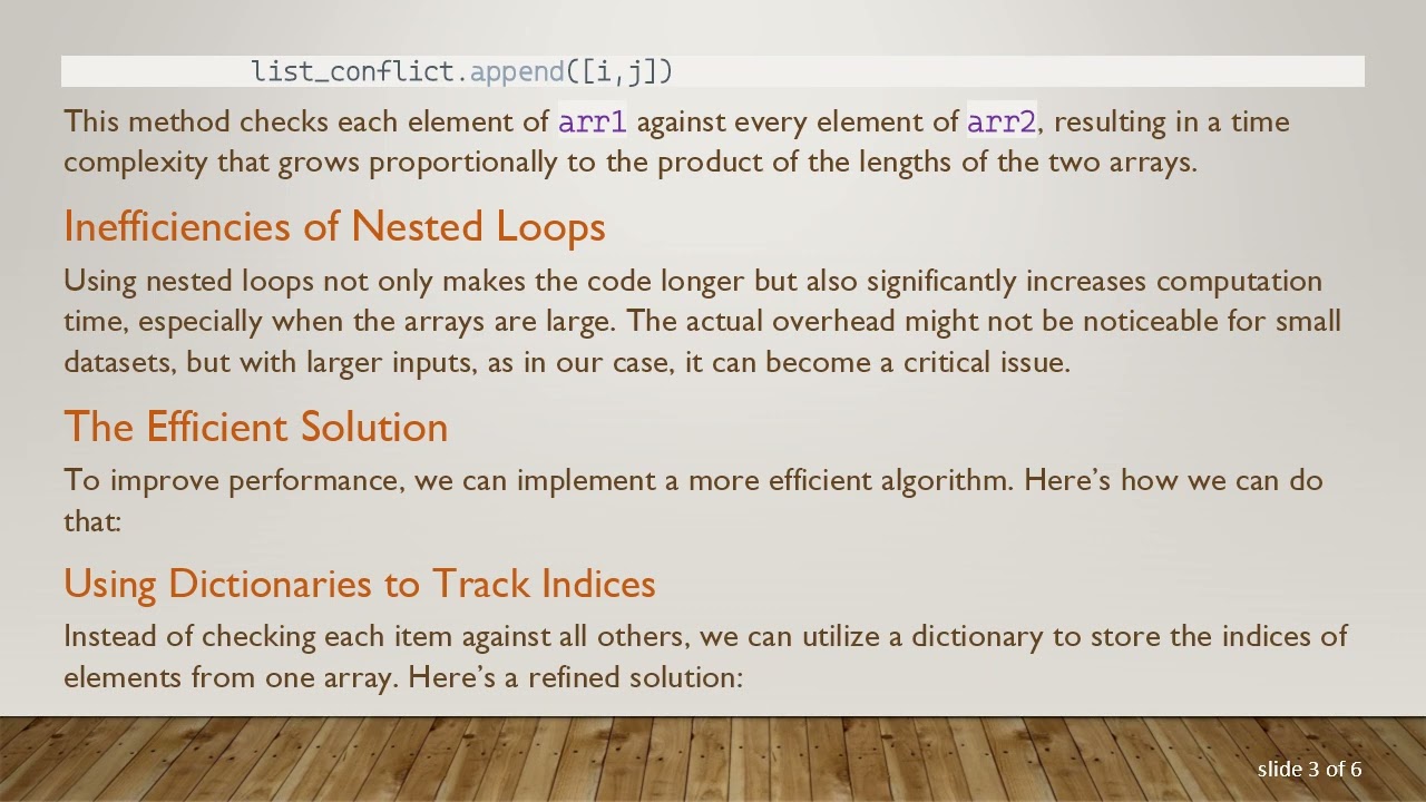 Speeding Up Nested Loop Comparison in Python with Vectorization and Efficient Algorithms