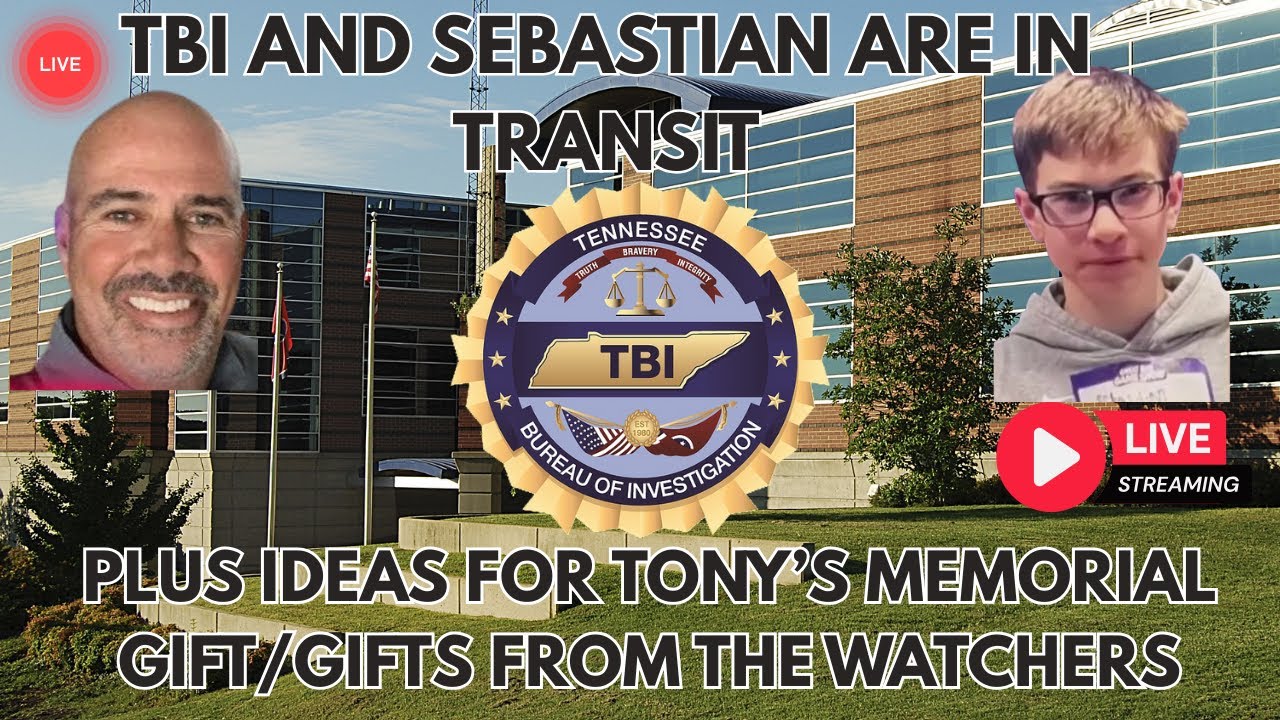 LIVE- TBI AND SEBASTIAN ROGERS ARE IN TRANSIT - PLUS IDEAS FOR TONY MATHIS MEMORIAL