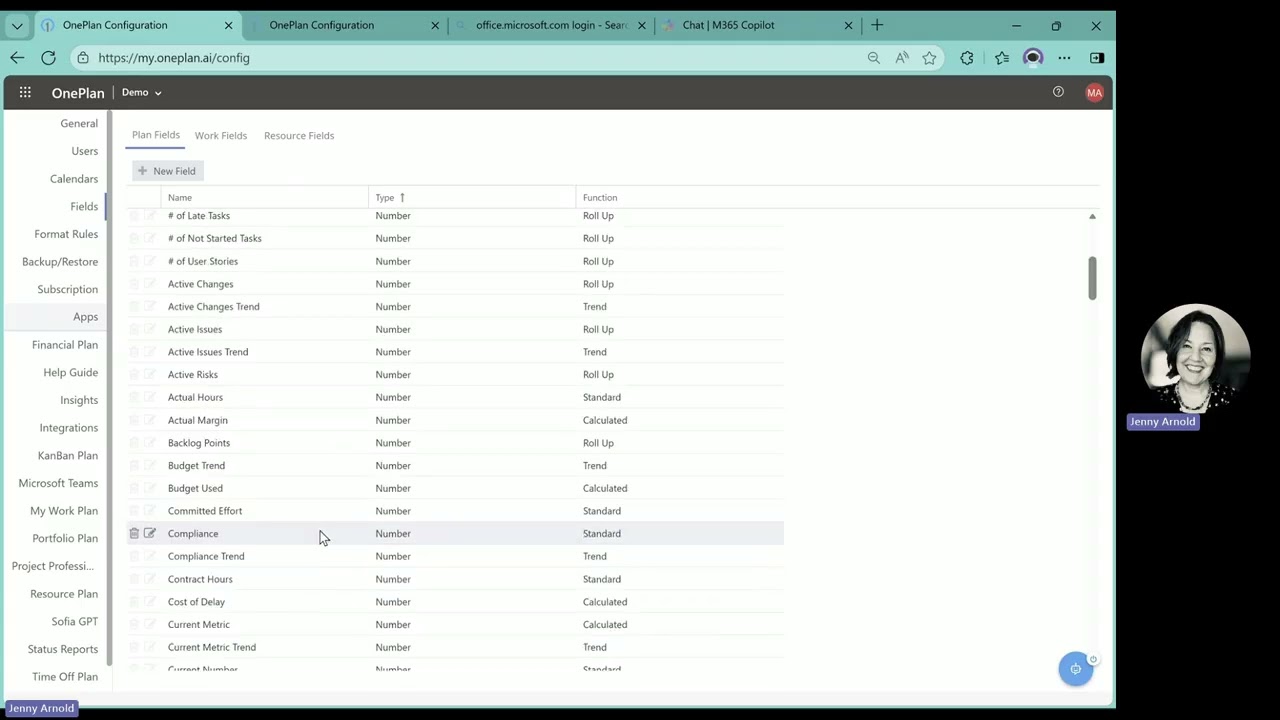 OnePlan Configuration