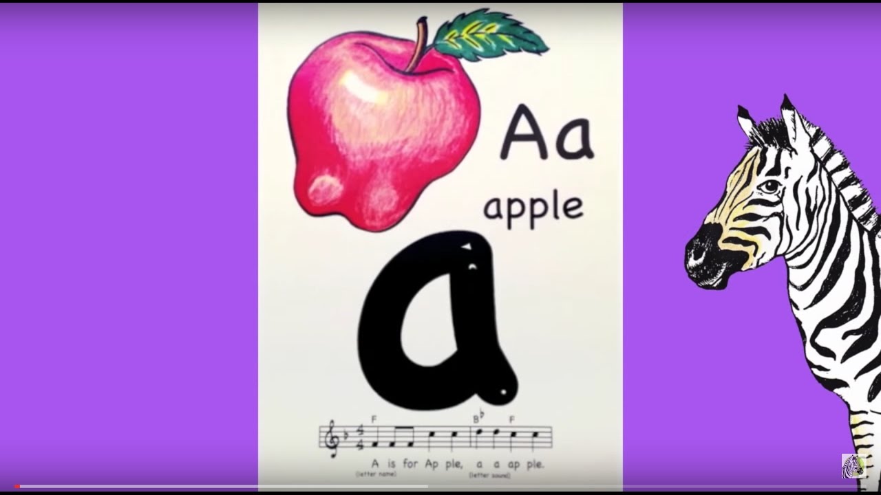 ABC Montessori Sing and Trace with alphabet flashcards