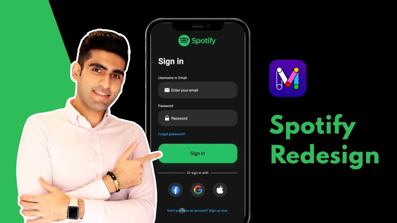 Spotify Redesign UI/UX (Ⅰ) | Mockitt Redesign Tutorial